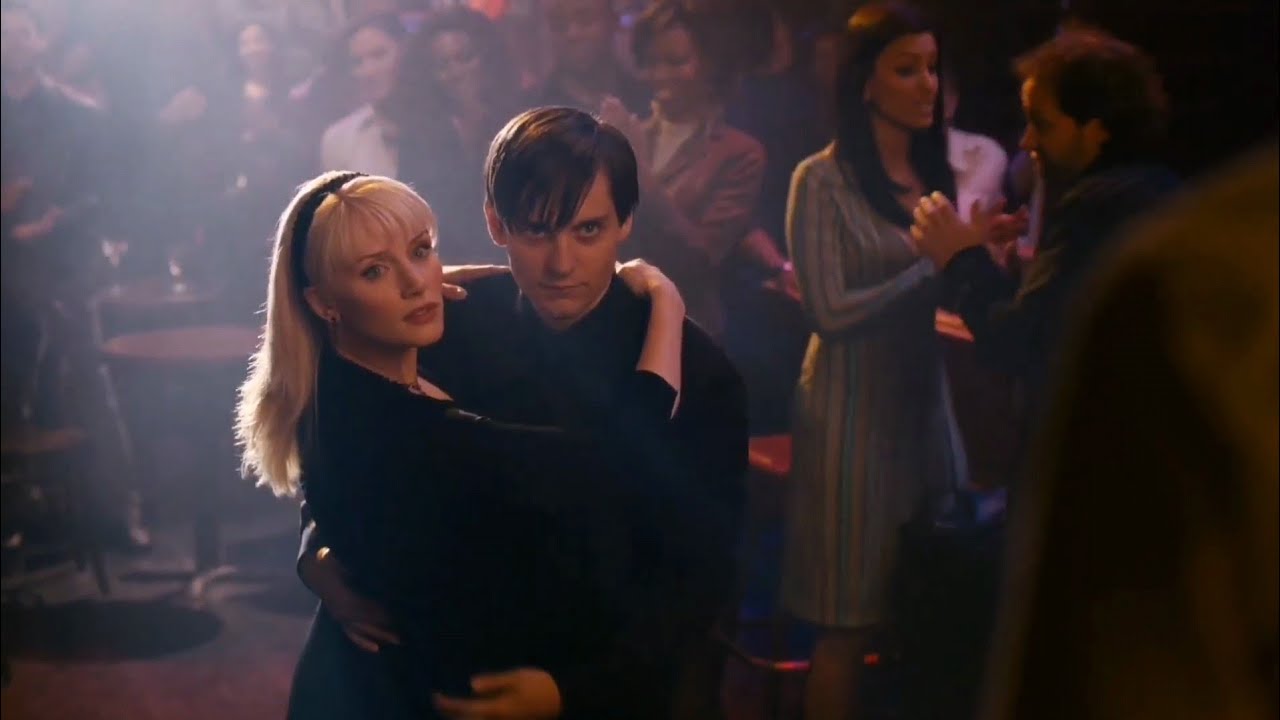 Spider-Man 3 Peter dances with Gwen in front of MJ and gets angry over ...