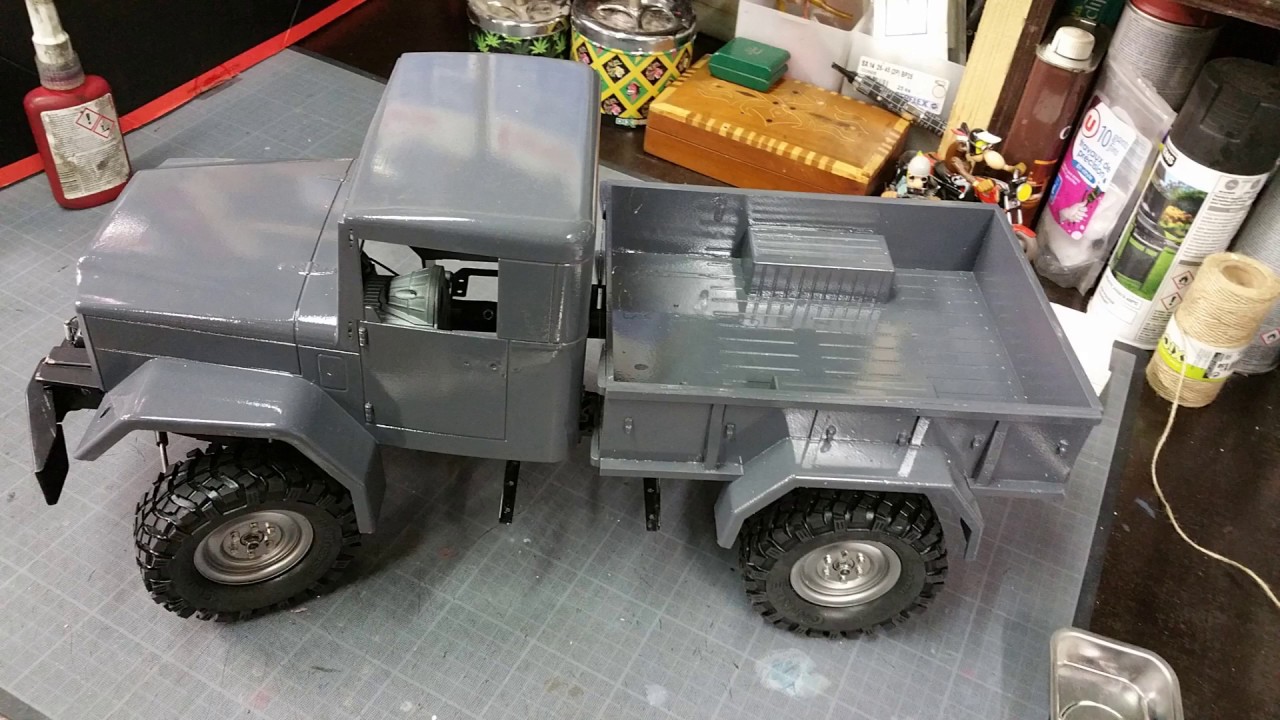 Cross RC HC4 Tow Truck project 1/10 ( RC Scales ) - YouTube