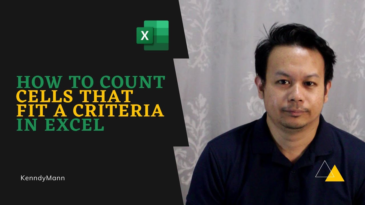 How To Count Cells That Fit A Criteria In Excel YouTube How To Count Cells That Fit A Criteria In Excel YouTube