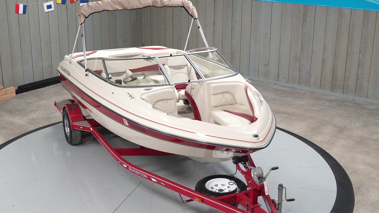 02 GLASTRON GX 185 INTERIOR - YouTube