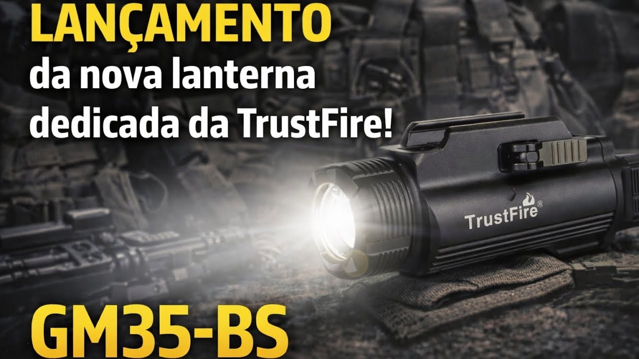 NOVA LANTERNA TRUSTFIRE - ELA VEIO COM TUDO !! - YouTube