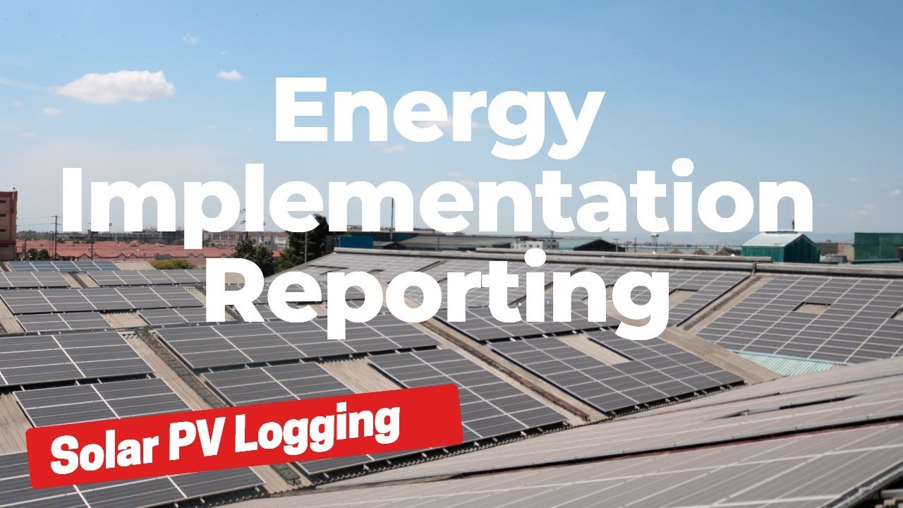 SOLAR PV ENERGY LOGGING - ECM IMPLEMENTATION REPORTING - YouTube