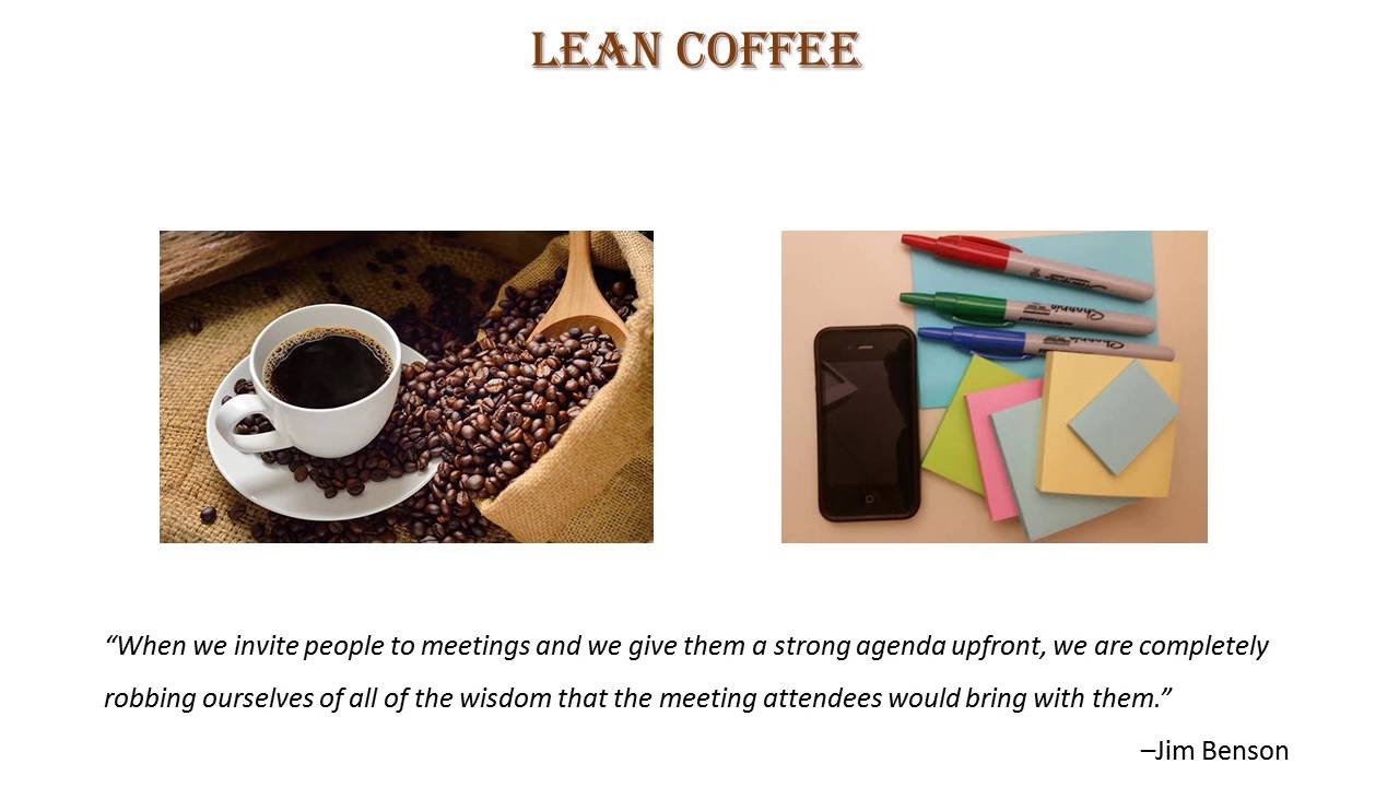 Lean Coffee - YouTube
