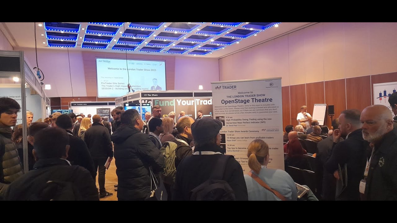 A quick visit into the London Trader Show ...... - YouTube