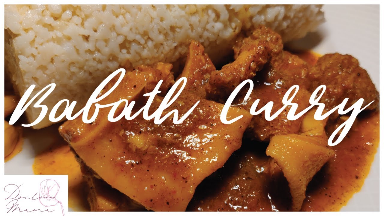 Sri Lankan Babath/Tripe Curry | බාබත් කරි - YouTube