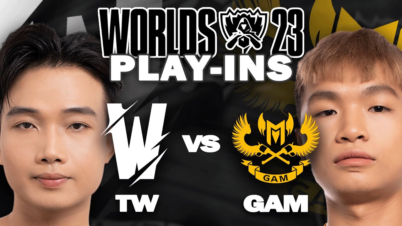 Wer gewinnt Game 1 ? | GAME 1 | TW vs GAM | WORLDS 2023 PLAY-INS - YouTube