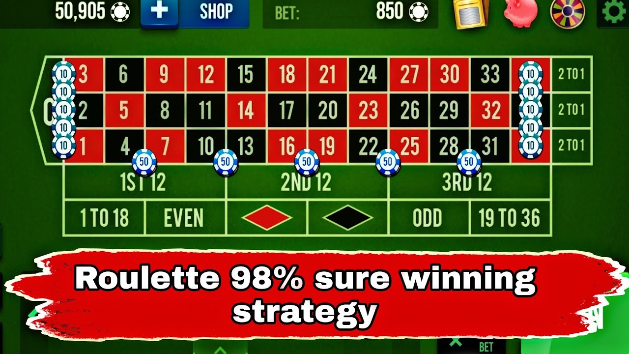 😯 Roulette 98% sure winning strategy | Roulette strategy to win - YouTube