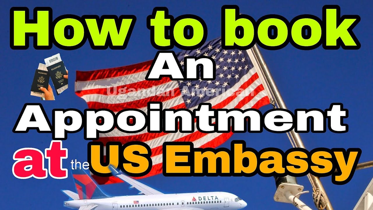 How to pay and book the appointment at the American embassy 🇺🇬 ️🇺🇲 ...