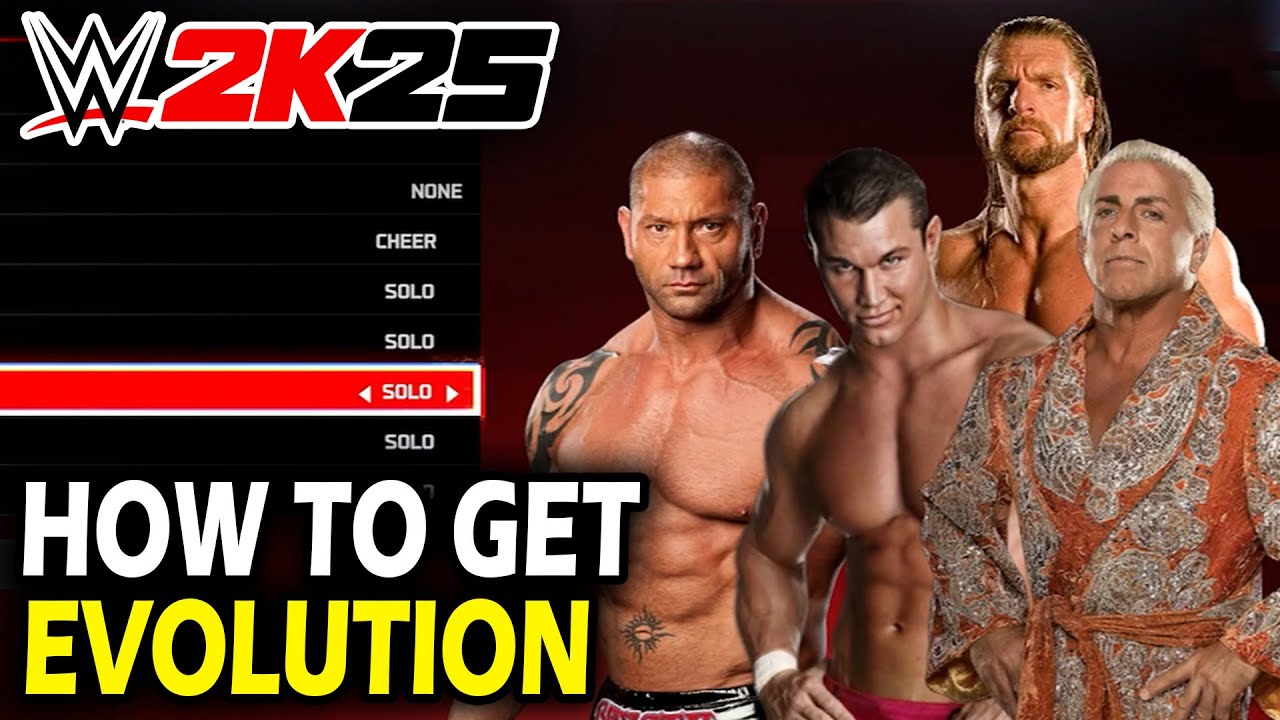 How to Get Evolution in WWE 2k25 - YouTube