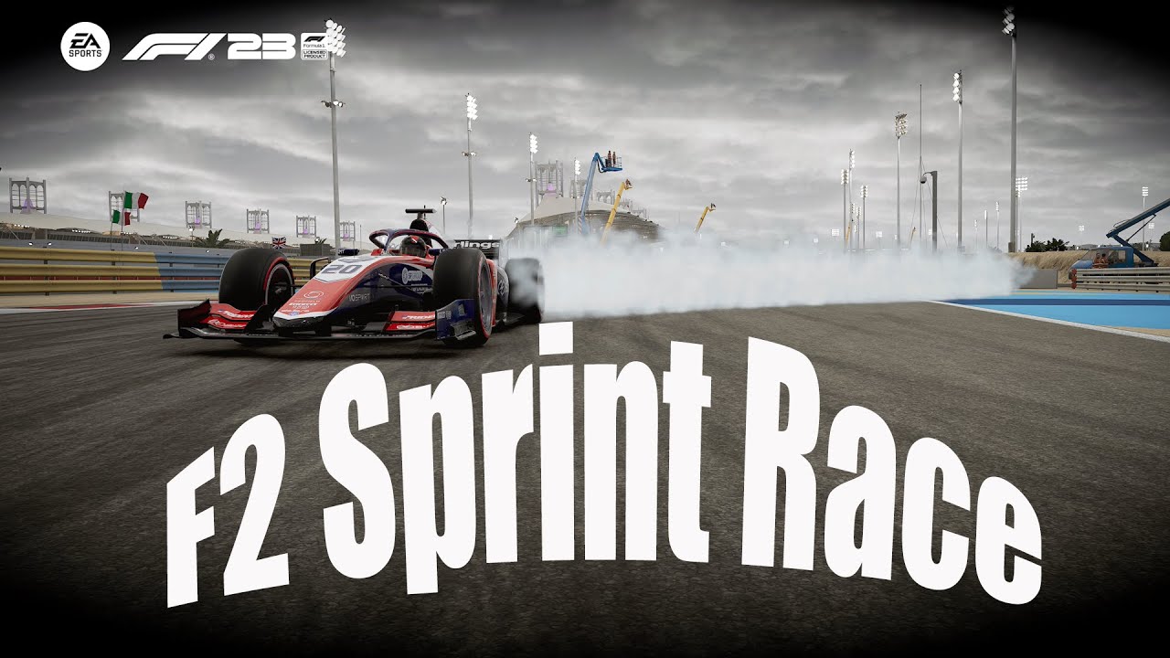 First F2 Sprint Race / Bahrain/ F2 Driver Career in F1 2023 (Xbox ...