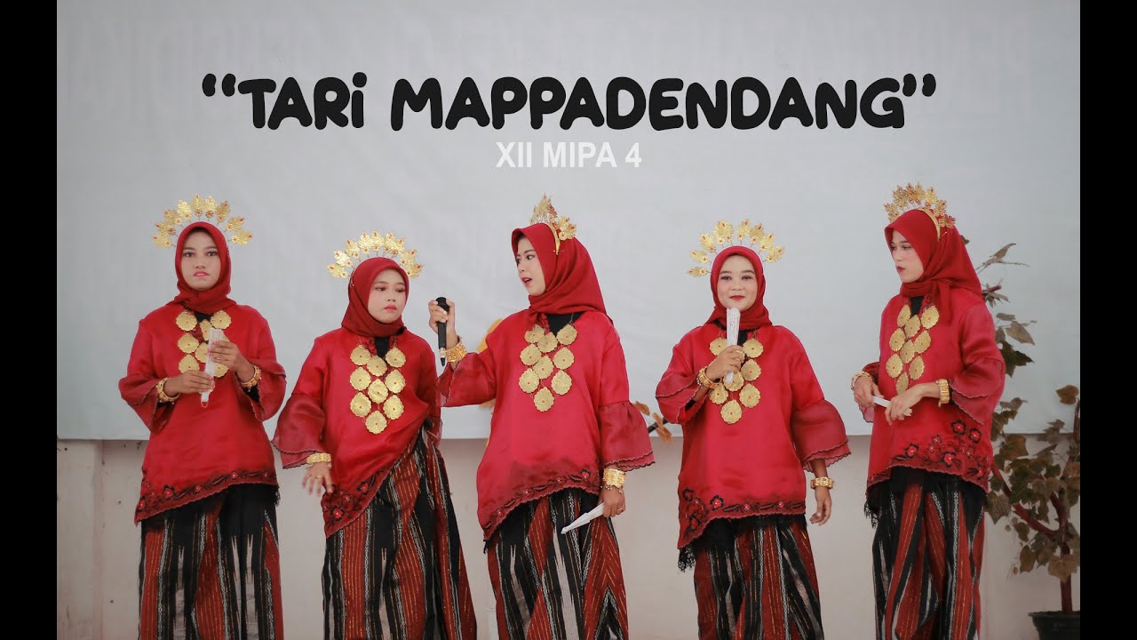 Ujian Praktik Seni Budaya | Tari Mappadendang | XII MIPA 4 - YouTube