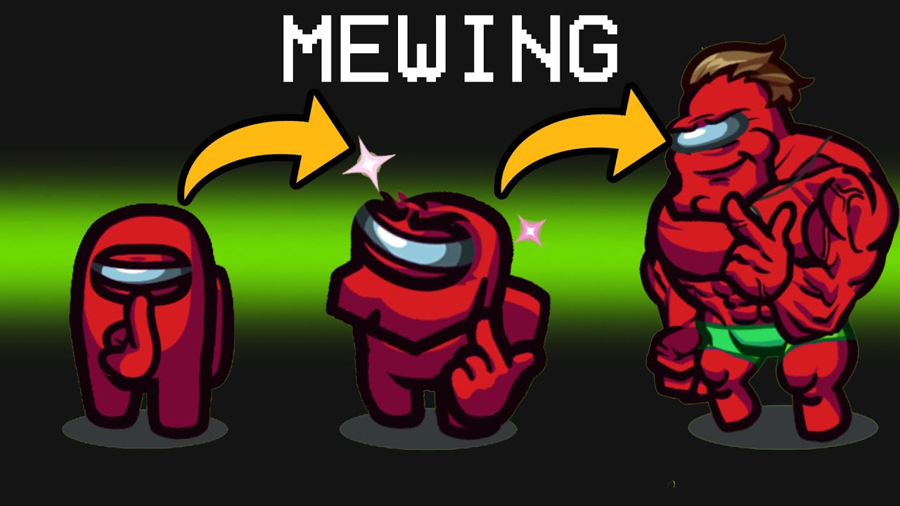 Nonstop Mewing In Among Us - YouTube