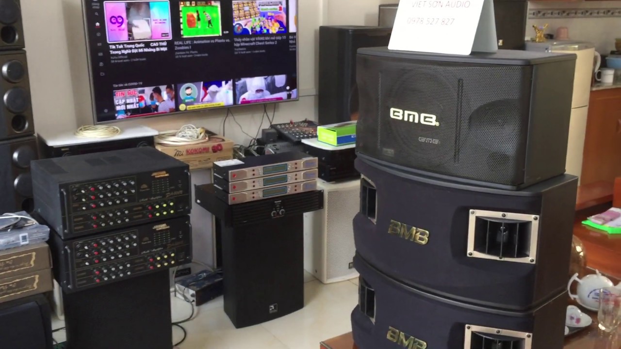 CÁCH PHÂN BIỆT LOA BÃI NHẬT BMB 450V-MKII VỚI LOA NHÁI - YouTube