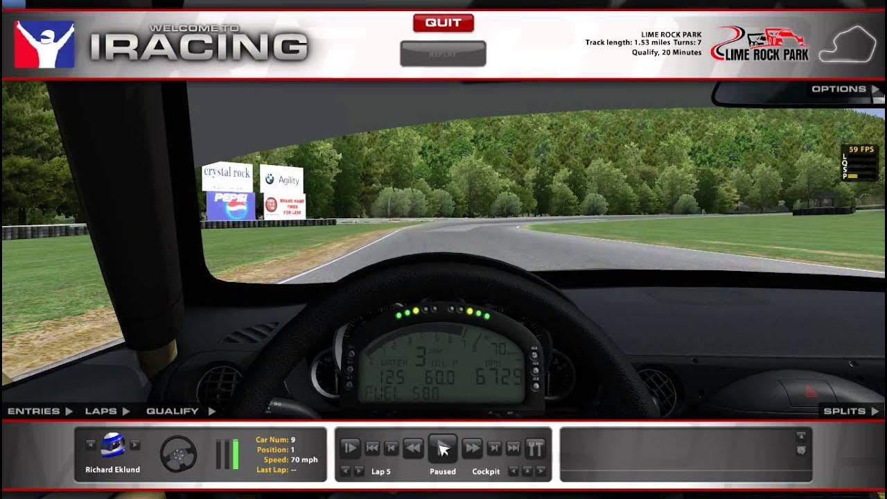 iRacing - MX-5 Tutorial (Lime Rock Park) - YouTube