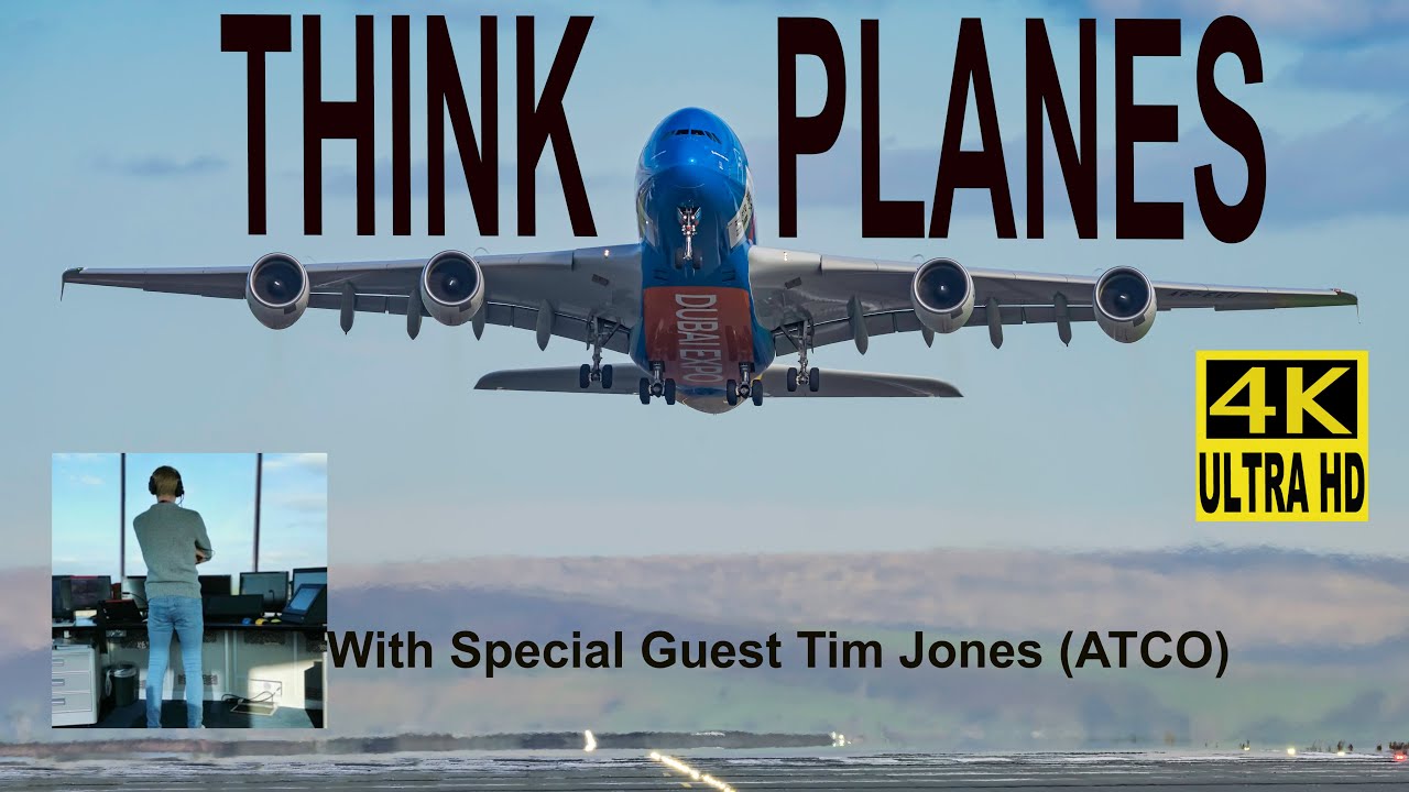 4K LIVESTREAM from Manchester Airport With Special Guest Tim Jones (Air ...