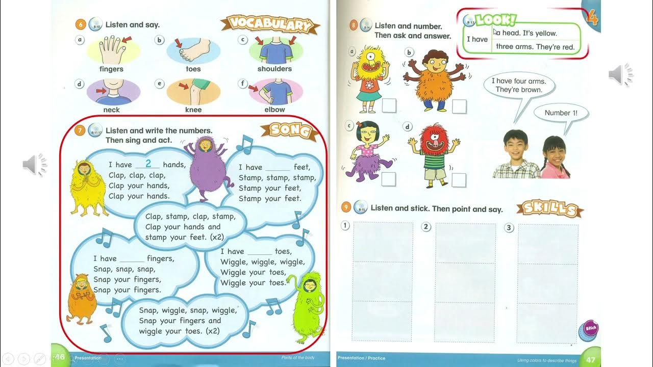 Our Discovery Island 1 - Unit 4 - part 2 - YouTube