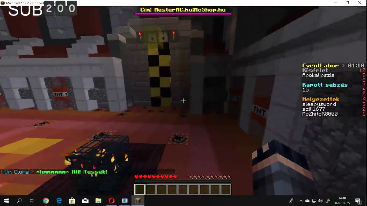 Mestermc live #5 - YouTube