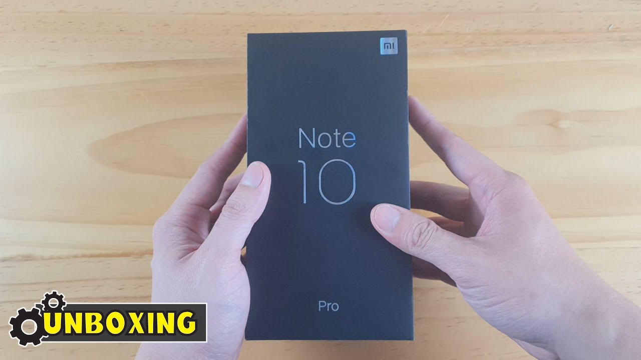 Xiaomi Mi Note 10 Pro Unboxing - YouTube