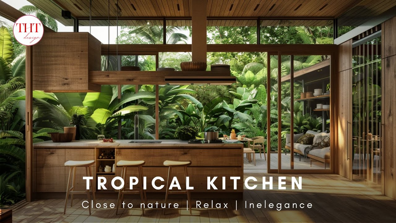 Cooking in Paradise: Modern Kitchen Designs for Tropical Living - YouTube