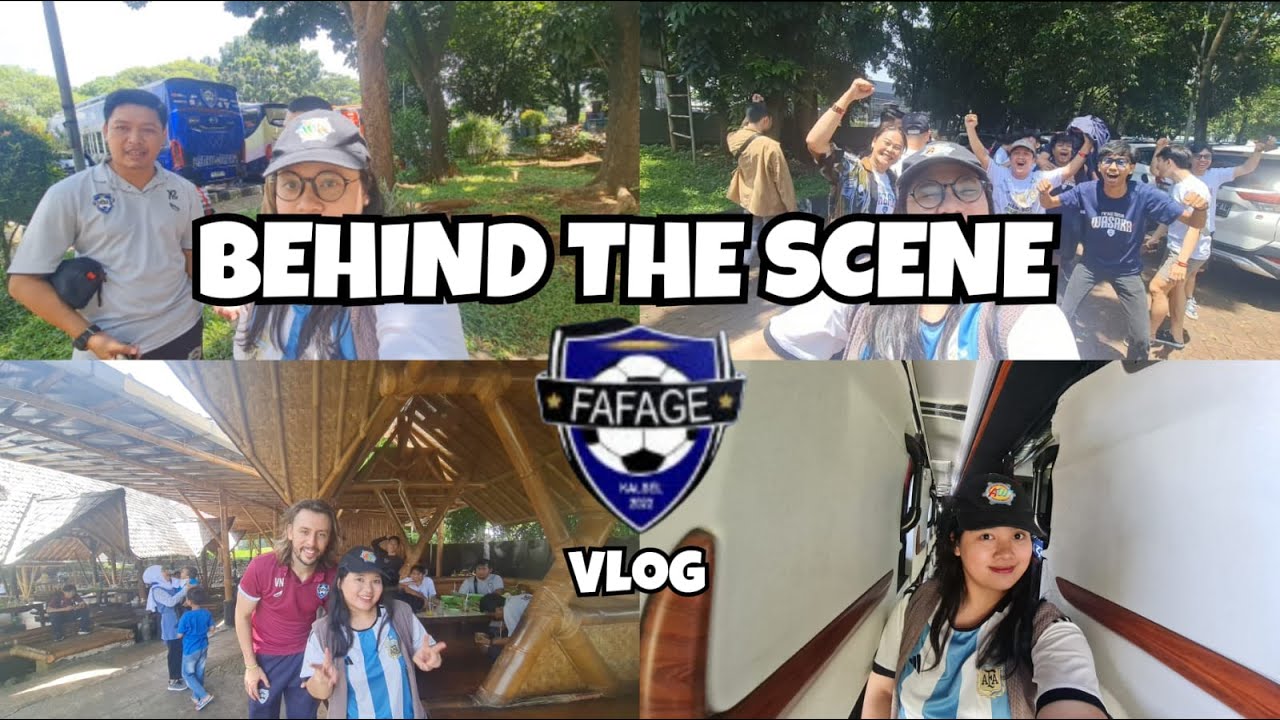 BEHIND THE SCENE FAFAGE VAMOS VLOG - YouTube