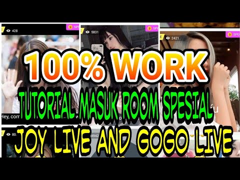 Tutorial Cara Masuk Room Spesial Joy Live dan Gogo Live