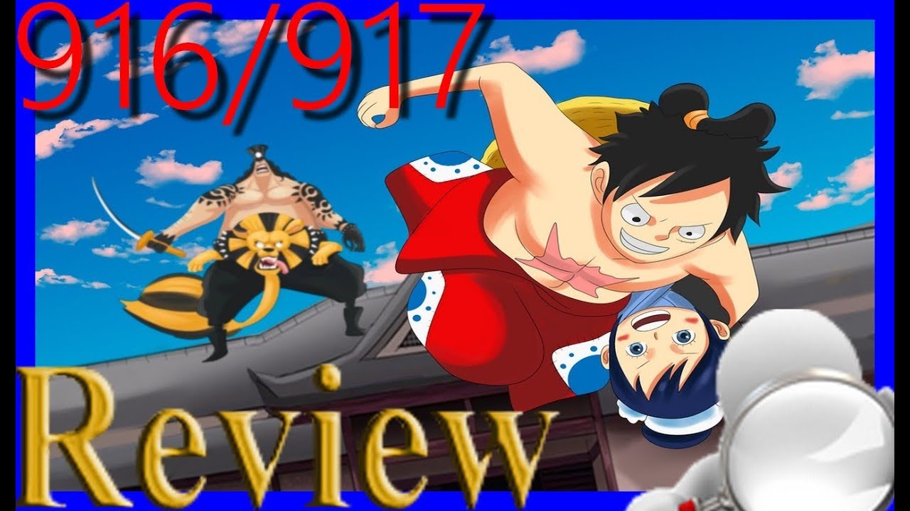 Review Analyse ONE PIECE 916 et 917 Sauvons Tama!! - YouTube