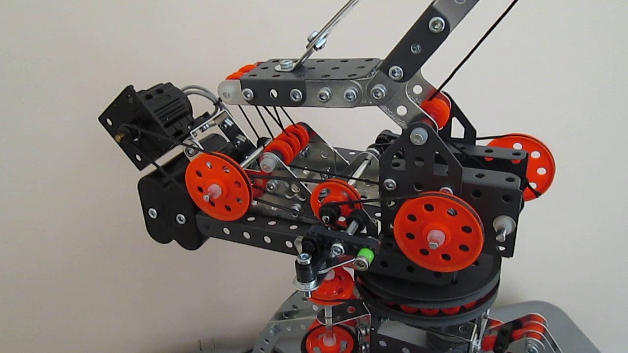 Meccano Spider Crane clutch - YouTube