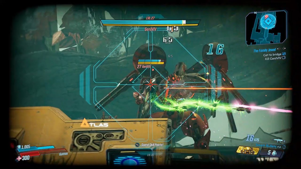 Borderlands 3 - GenIVIV Boss Fight 1080p - YouTube