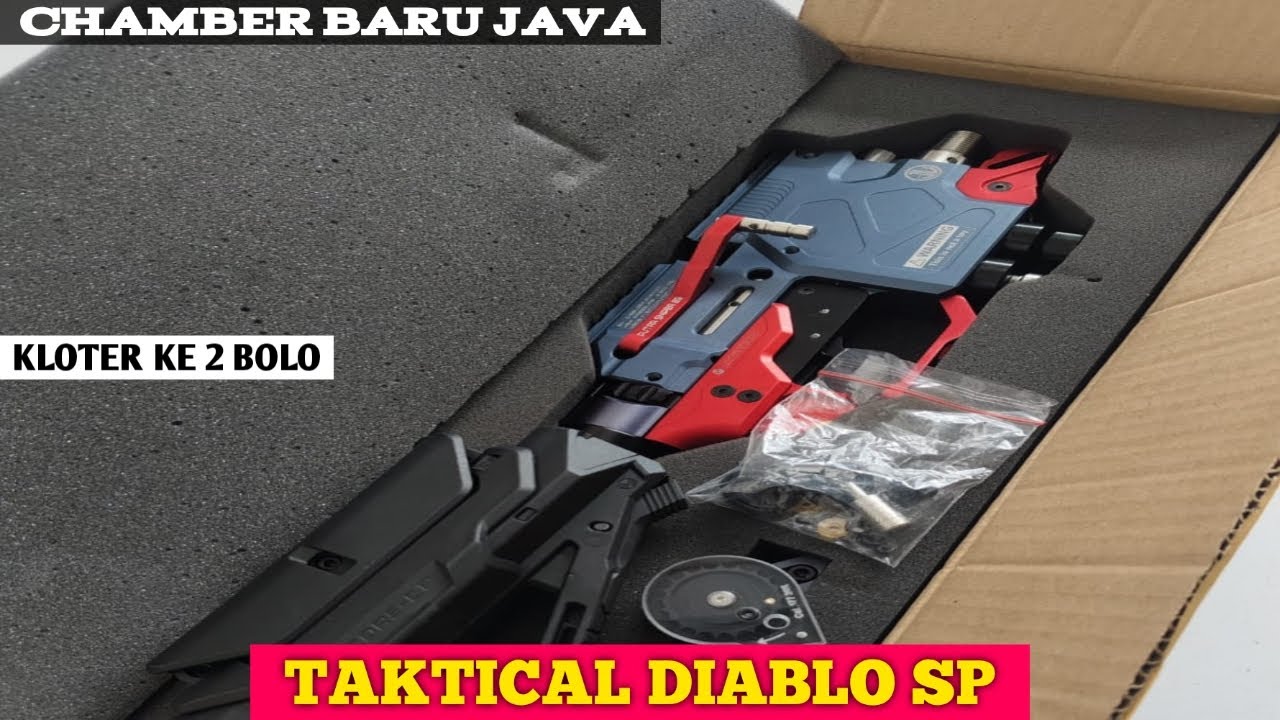 UNBOXING CHAMBER BARU JAVA PRO DIABLO SP 50cc - YouTube