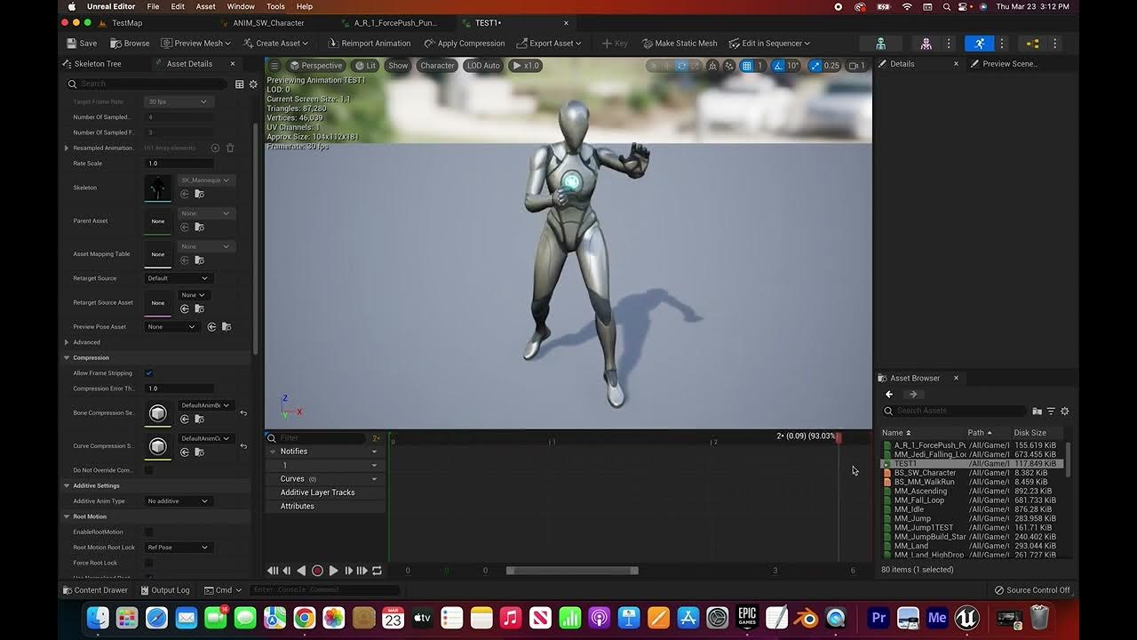 UE5 Trimming Animation Issue - YouTube