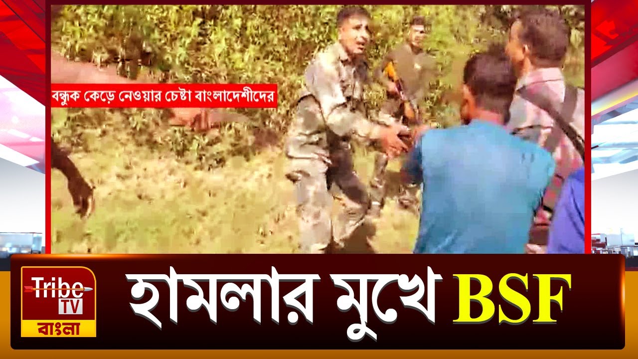 Bangladesh News: বাংলাদেশি পাচারকারীদের হামলার মুখে BSF - YouTube
