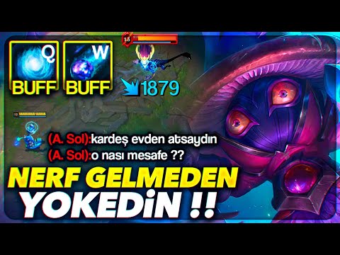 HAYVAN GİBİ BUFF !! 1050 MENZİLDEN Q ATMAK !! AŞIRI UZAKTAN TEK ATIYORUZ !! | Ogün Demirci