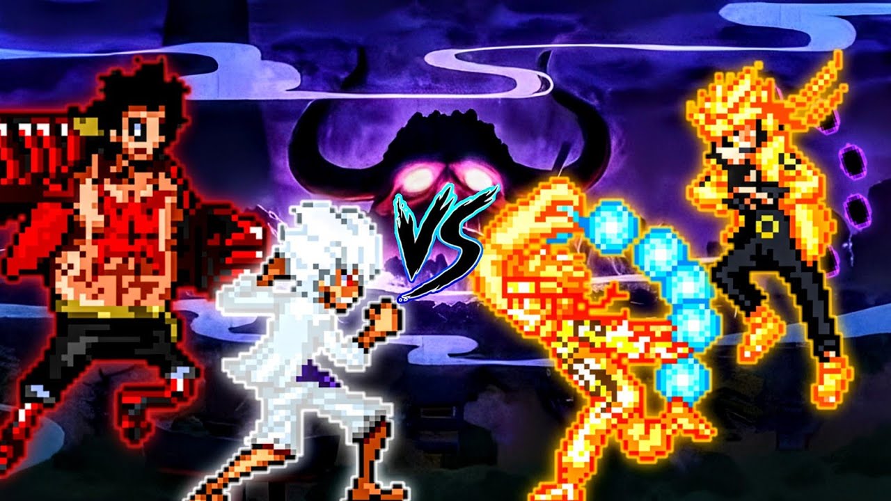 TC Luffy OP (all form) & Luffy OP (Zeed) VS Naruto V3 OP & Naruto OP in ...