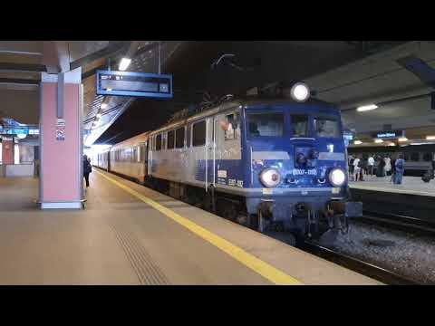 Odjazd EU07-092 z pociągiem IC 105 "Porta Moravica" ze stacji Kraków Główny ️🇦🇹 - YouTube