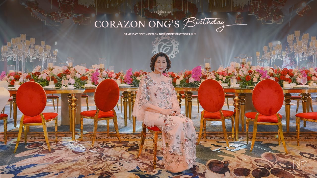 Corazon Ong's Birthday | Same Day Edit Video by Nice Print Photography ...