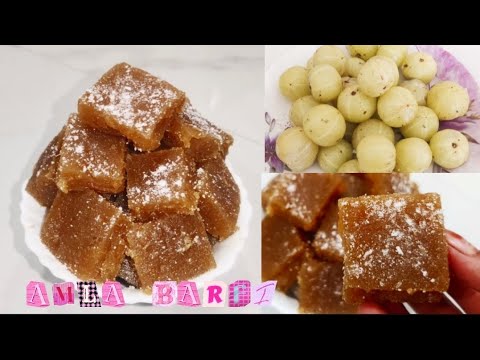 amla barfi //how to make sweet healthy amla burfi #youtube #amla #burfi ...