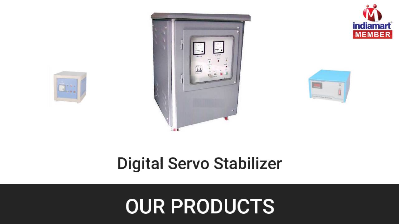 Voltage and Power Stabilizer By Balaji Power Systems, Cyberabad - YouTube