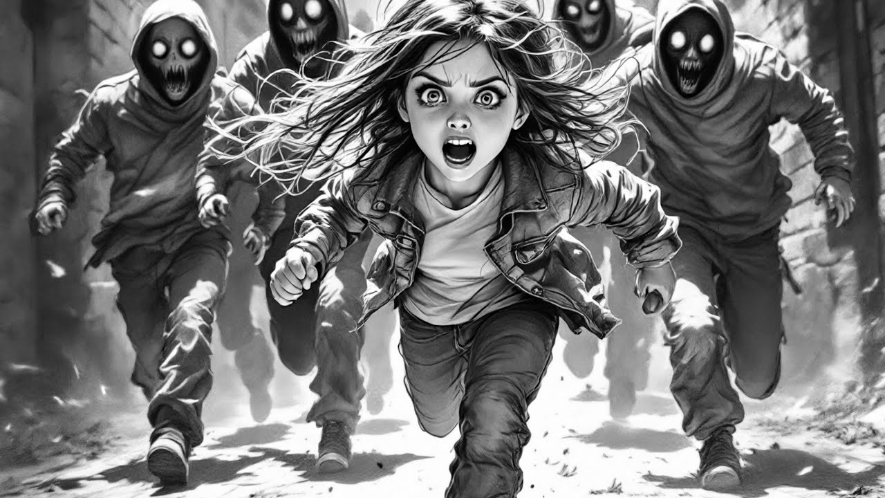 Scary Run Drawing Timelapse in 4K | Shading & Detail Process - YouTube