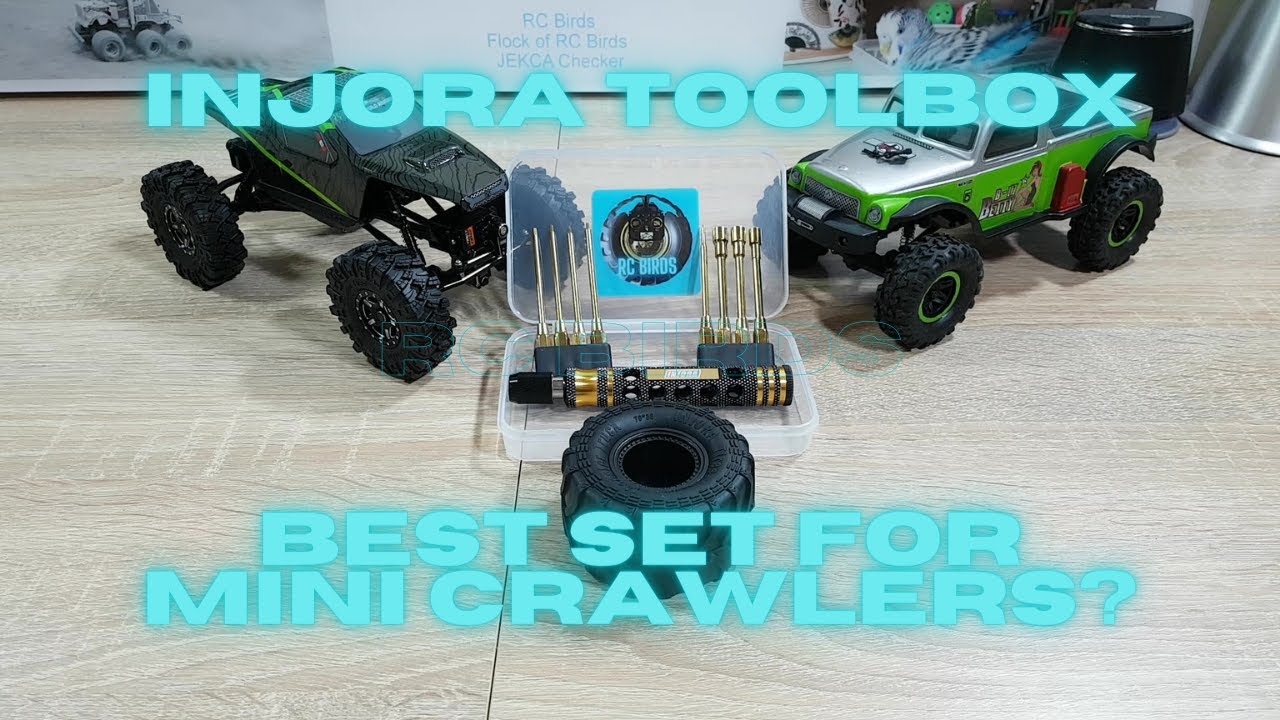 Mini Crawler Tool Set for SCX24 and AX24 - YouTube