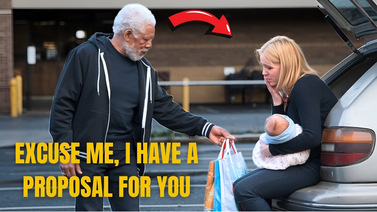Morgan Freeman Notices a Homeless Mother with Baby Living in a Car, And ...