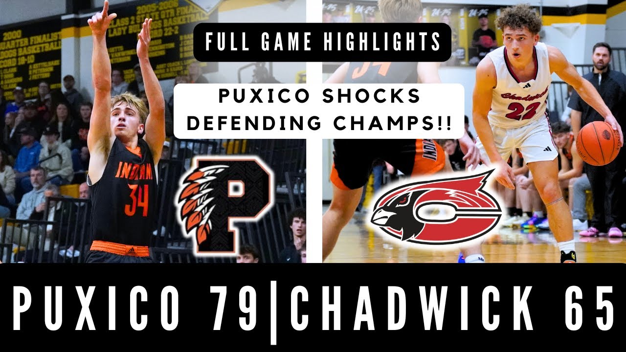 Puxico SHOCKS Defending State Champs Chadwick! | 69-65 Thriller - YouTube