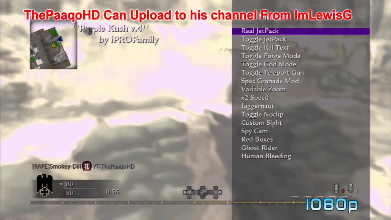[PS3/CoD 5] iProFamily´s Purple Kush Patch hosted by ThePaaqoHD - YouTube