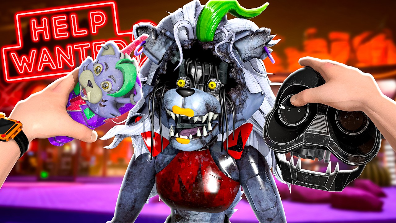 Gregory FIXES Roxanne Wolf in Help Wanted 2 - YouTube