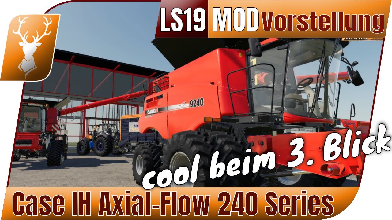 LS19 // Case IH Axial-Flow 240 Series // Drescher mit feinen Details ...