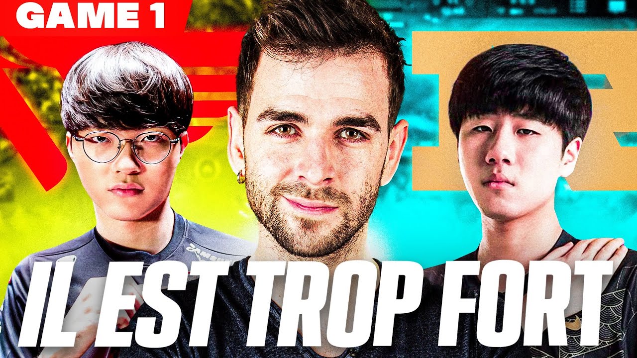 🔥 CE JOUEUR EST TROP FORT : T1 vs RNG , Game 1 (CAST & ANALYSE WORLD ...