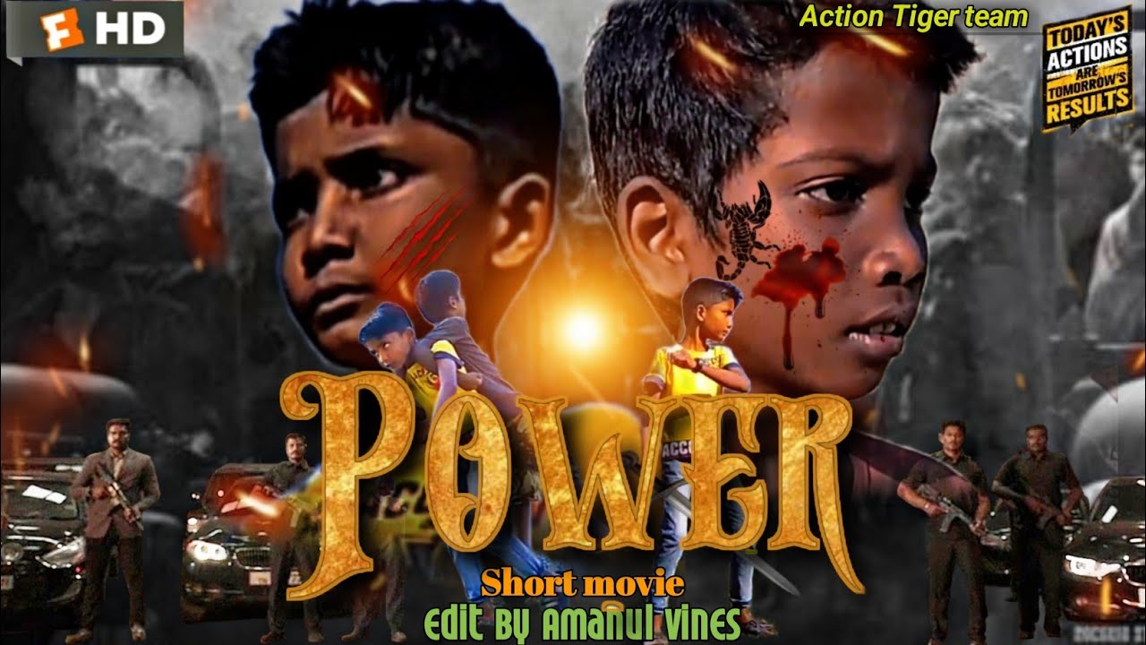 Power Short movie In Hindi dubbed movie spoof |Action Tiger team and ...