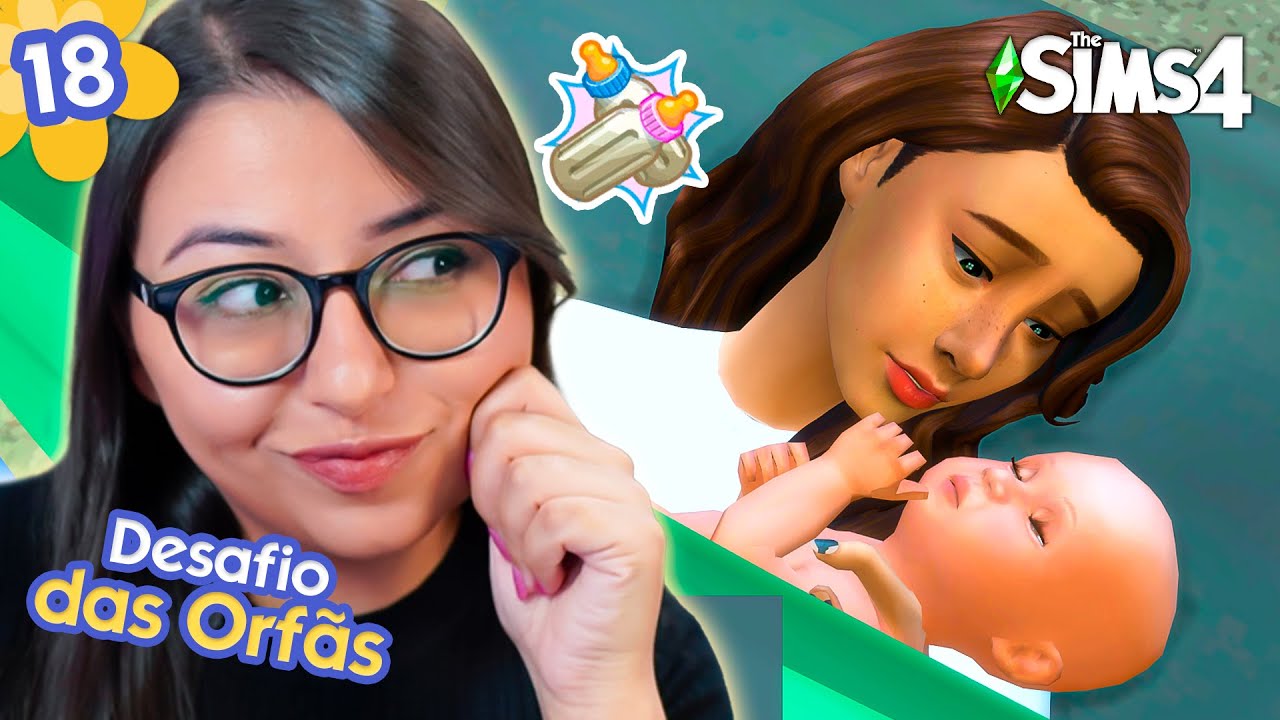 👶 O dia do PARTO dela chegou! | Desafio das Órfãs #18 The Sims 4 - YouTube