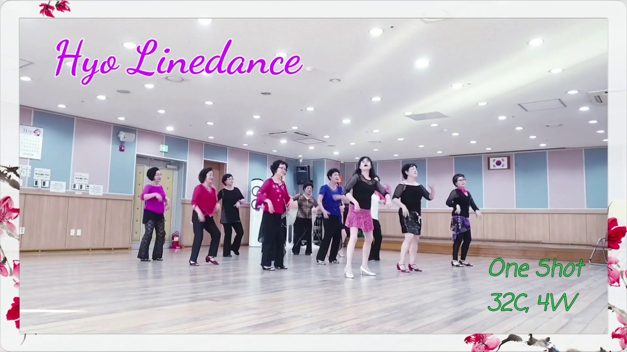 One Shot(한잔해) Line Dance Beginner Demo - YouTube