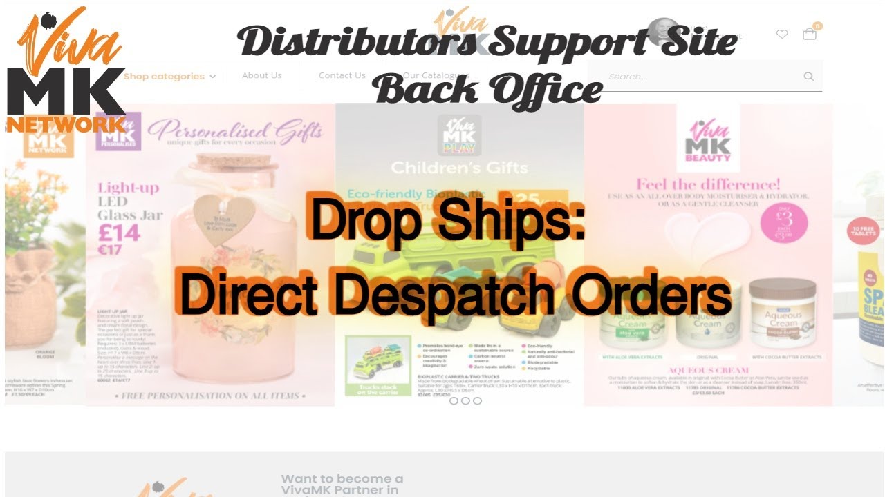 Drop Ship Direct Despatch Orders - YouTube