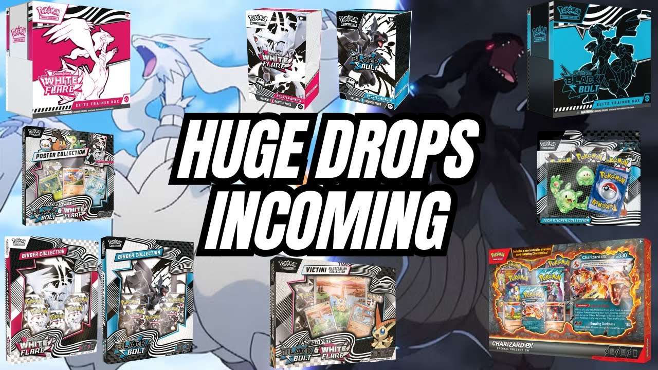 HUGE DROPS INCOMING! Get Ready for All of These Pokémon Card Drops ...